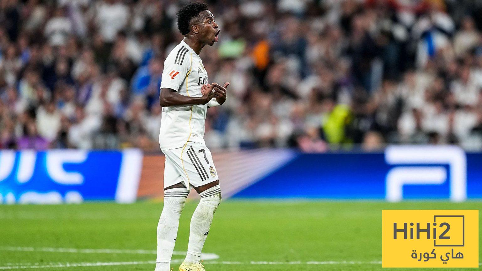 علاقة فينيسيوس بريال مدريد ” سامة “ - هاي كورة